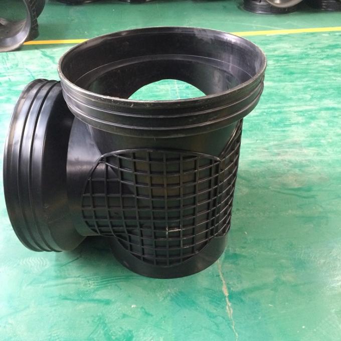 Environmetal Polyethylene Inspection Chamber for Sewage 2*90 Degree Manhole