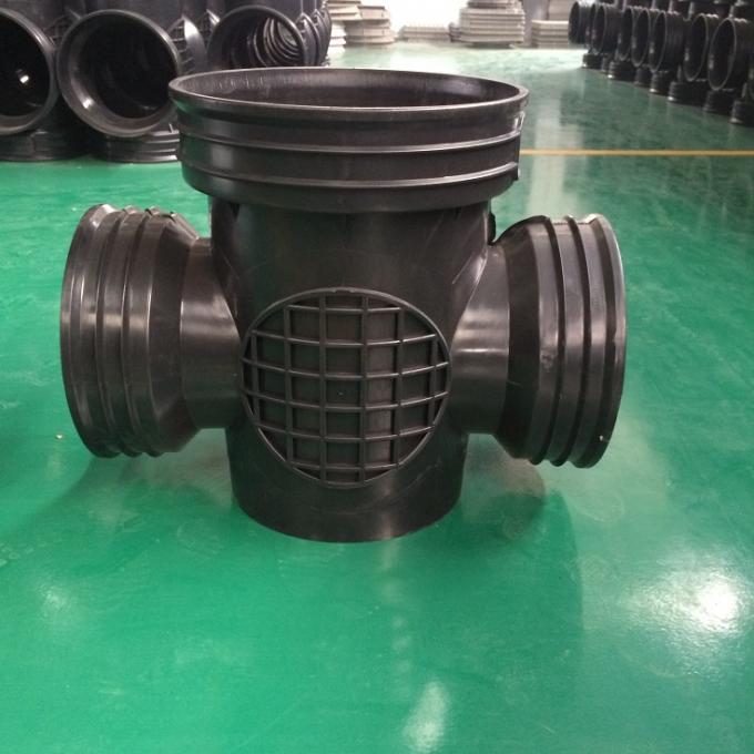 Environmetal Polyethylene Inspection Chamber for Sewage 2*90 Degree Manhole