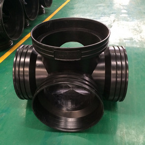 Environmetal Polyethylene Inspection Manhole for Sewage 4*90 Degree Manhole